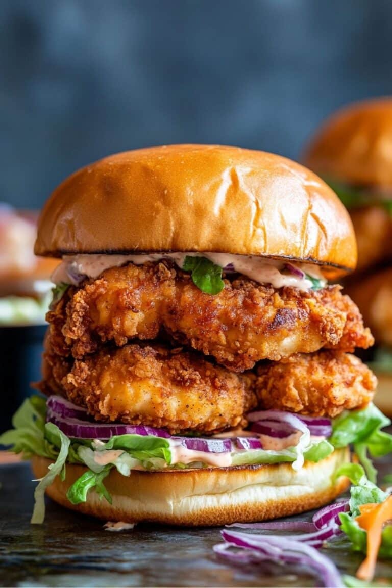 The Ultimate Crispy Chicken Burger Recipe