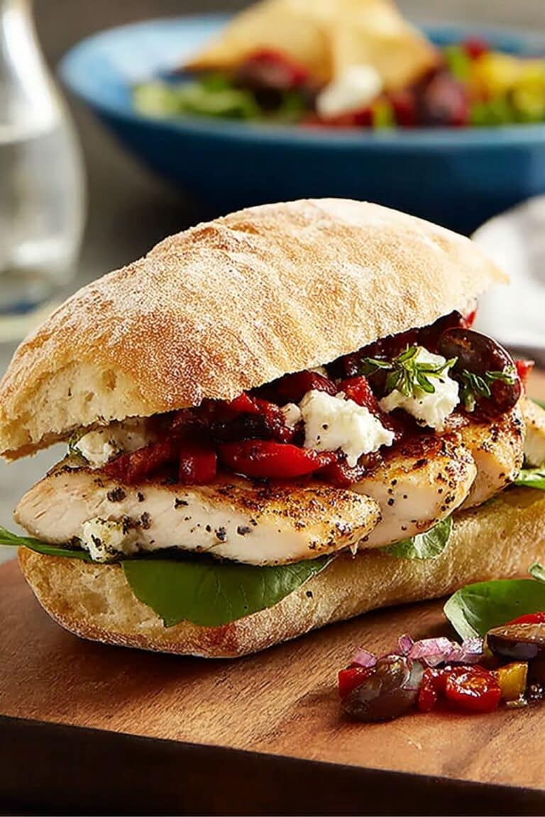 Ultimate Chicken Ciabatta Sandwich Recipe