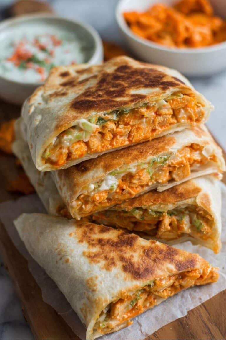 Chicken Crunch Wrap Supreme - Easy & Crispy