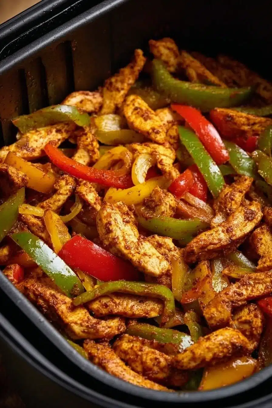 Air Fryer Chicken Fajitas