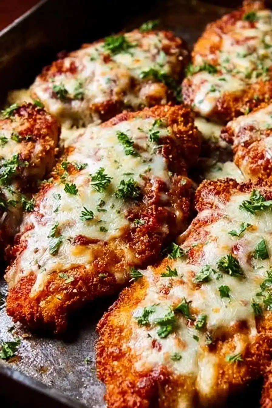 Crispy Chicken Parmesan