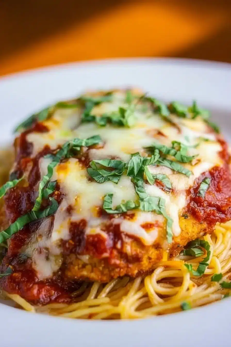 Homemade Chicken Parmesan